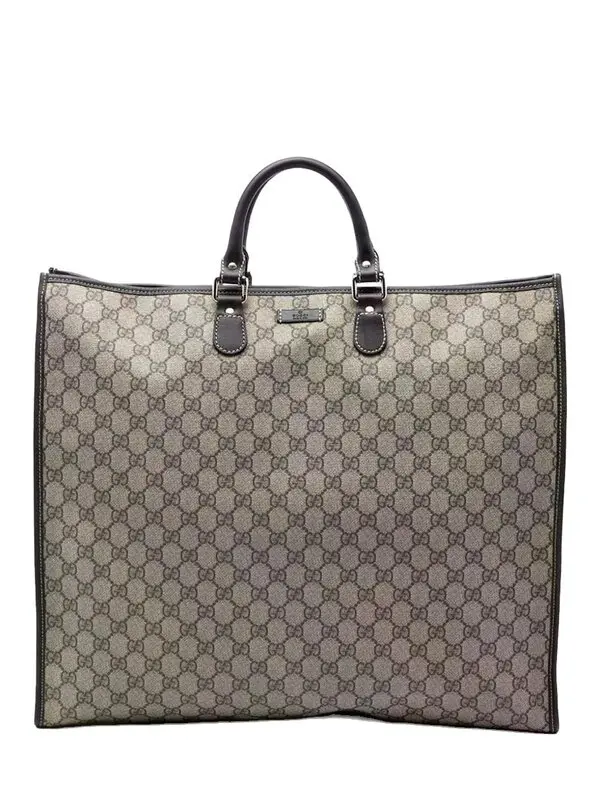 Gucci 2016-2026 Gg Supreme Tote Bag - Neutrals