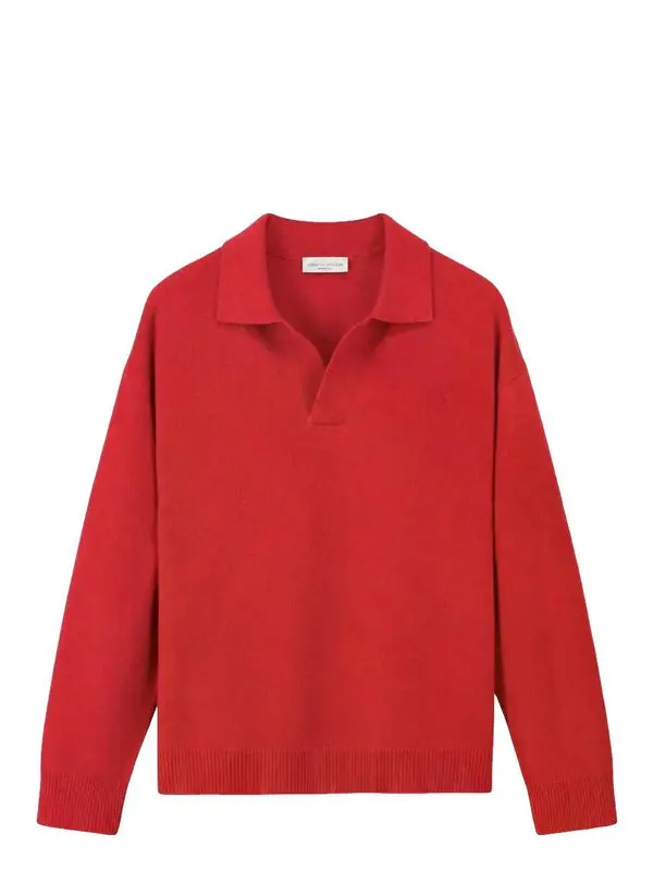 ROBERTO COLLINA Fine-knit Sweater - Red