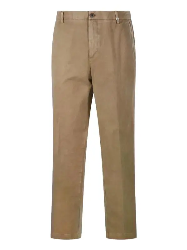 MYTHS Straight-leg Chino Trousers - Neutrals