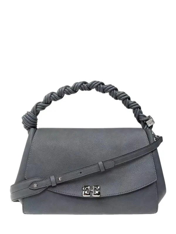 GANNI Very Bou Bag In Grained - Grey