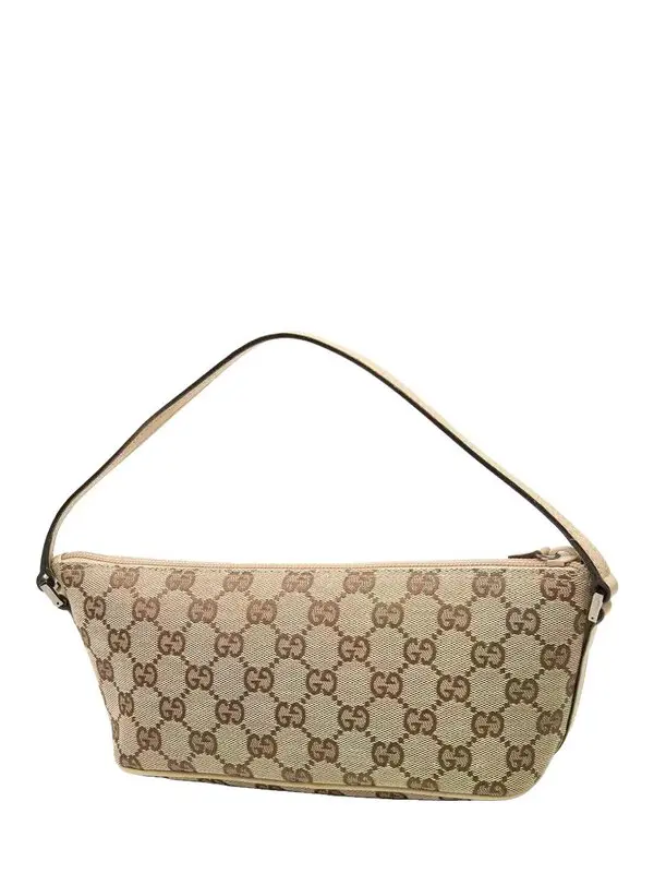 Gucci 2000-2015 Gg Canvas Boat Shoulder Bag - Neutrals