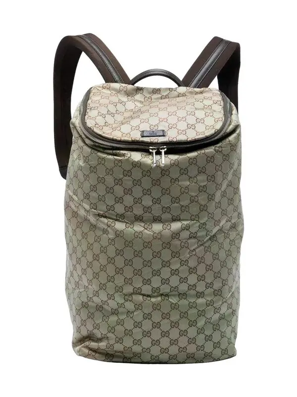 Gucci 2016-2026 Gg Nylon Xl Backpack - Neutrals