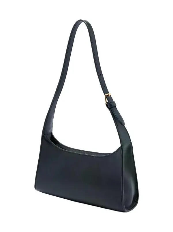 Celine 2021 Smooth Calfskin Cuir Triomphe Shoulder Bag - Black