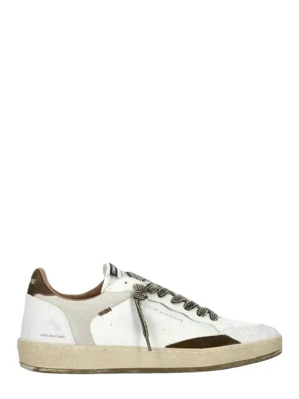 CRIME LONDON Chelsea Cool Panelled Sneakers - Brown