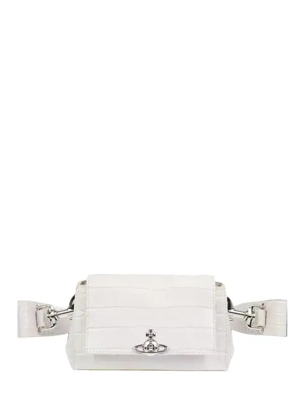 VIVIENNE WESTWOOD Small Hazel Handbag - White