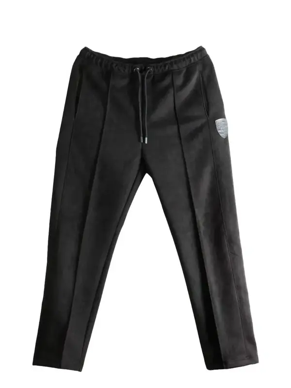 Hugo Boss Xporsche Logo-patch Track Pants - Black