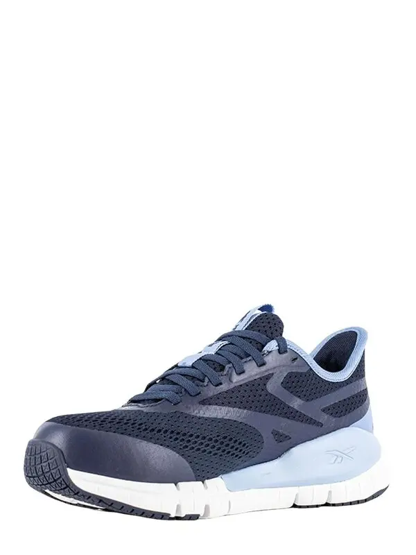 REEBOK Flex Trainer Work With Elevated Ease On/off Composite Toe Shoes - Navy
