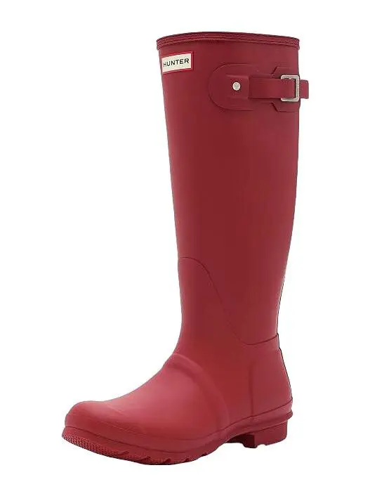 Hunter Original Tall Insulated Boots Boots - Medium Red