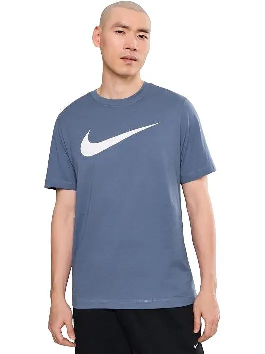 Nike Sportswear Swoosh T-shirt Workout - Diffused Blue