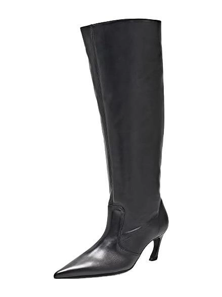 Schutz Lexi Mid Slouch Boots Boots - Black