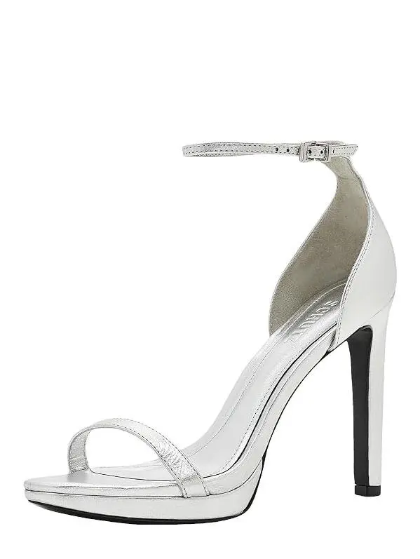 Schutz Nicole Sandals - Silver