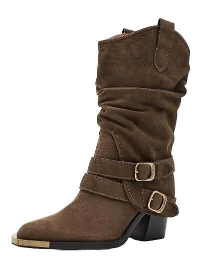 FRYE AND CO. Ashlyn Spat Boots Boots - Cedar