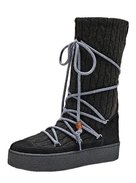 J/SLIDES NYC Vermont Cold Weather Boots White - Black