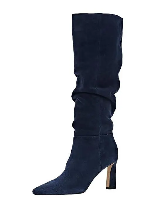Vince Camuto Genisa Slouchy Knee High Boots Boots - Deep Navy