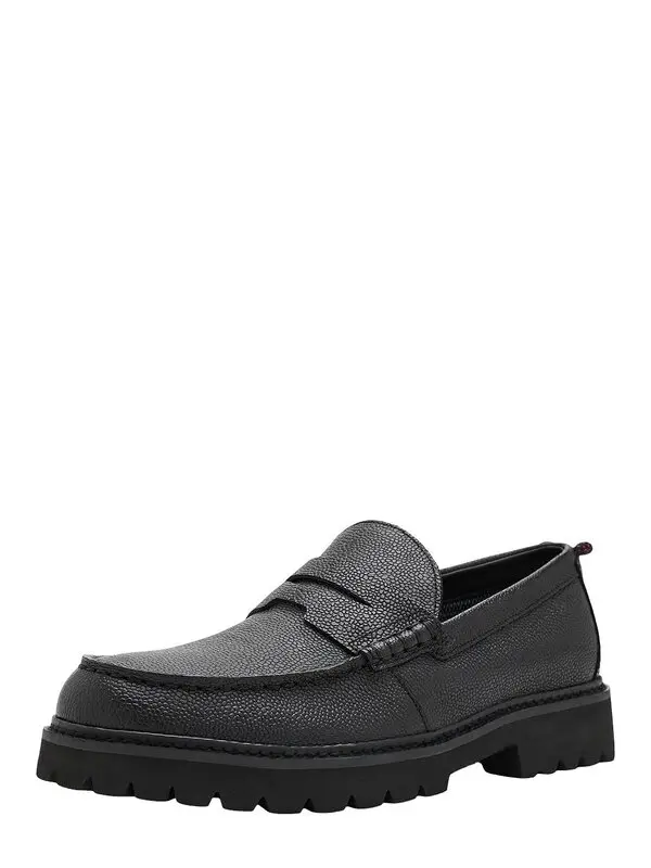 Hugo Boss Draven Loafers Shoes - Black