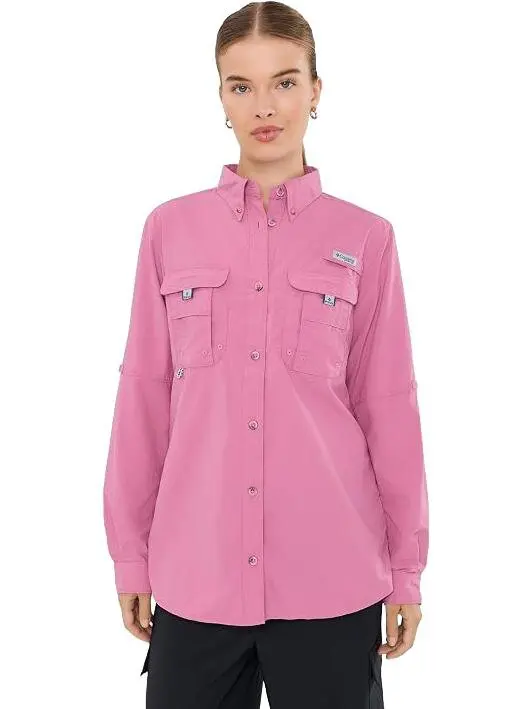 Columbia Pfg Bahama Ii Long Sleeve Clothing - Rosette