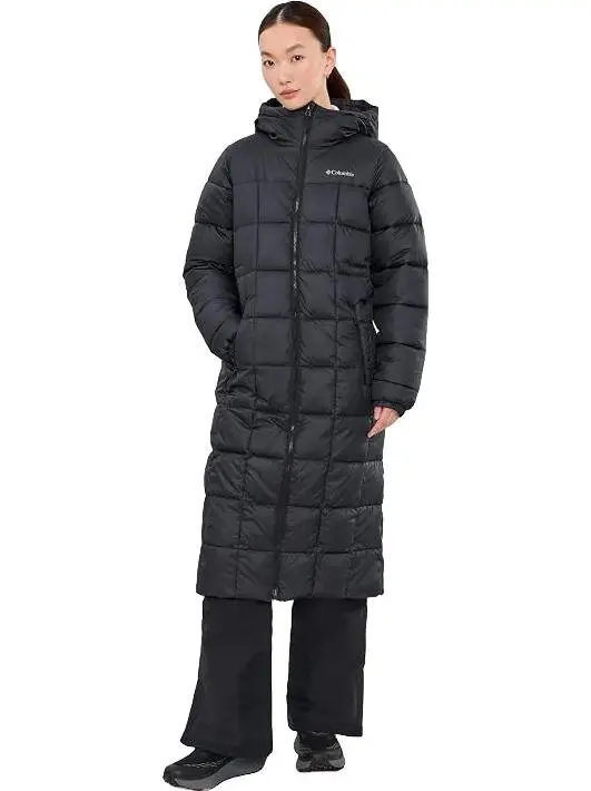 Columbia Puffect Iii Long Jacket Coat - Black