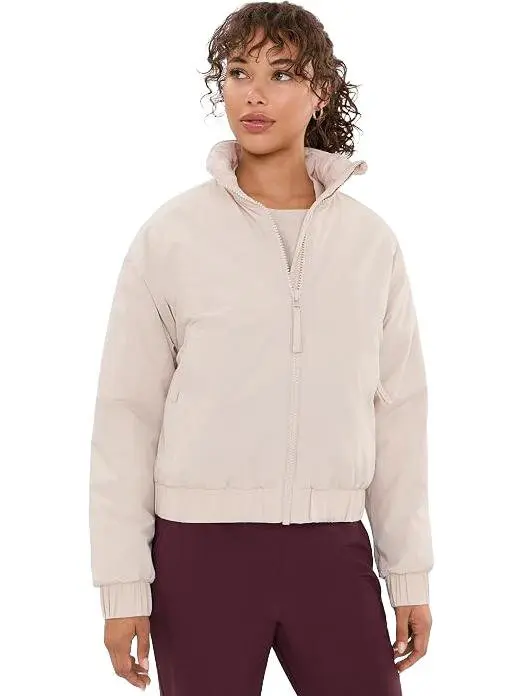 Columbia Amazestretch Insulated Bomber Coat - Dark Stone