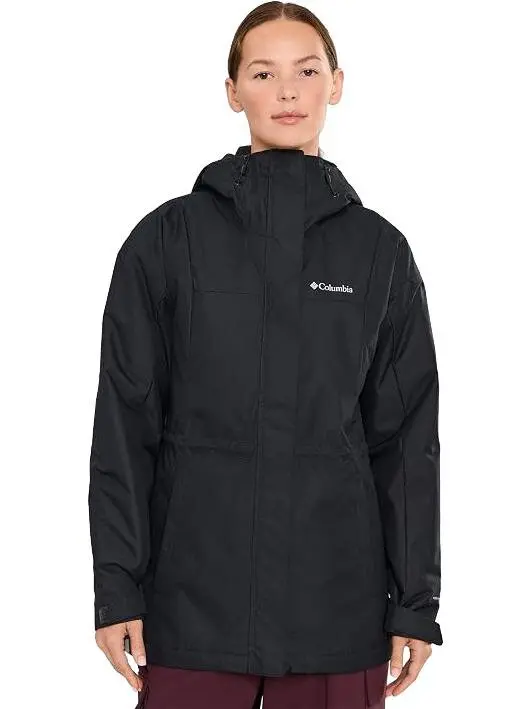 Columbia Hikeboundtm Ii Long Insulated Jacket Coat - Black