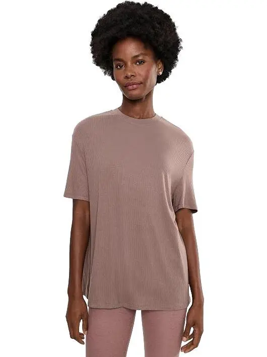 UGG Amarys Relaxed Rib T-shirts Clothing - Allspice