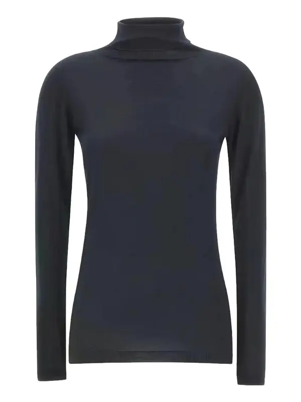 Fabiana Filippi Roll-neck Long-sleeve Sweater - Blue