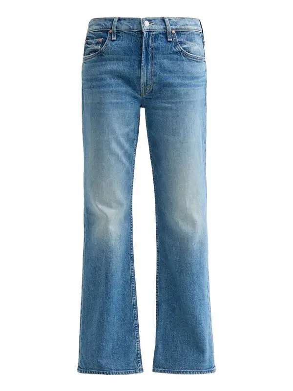 MOTHER The Bookie Sneak Mid-rise Jeans - Playback
