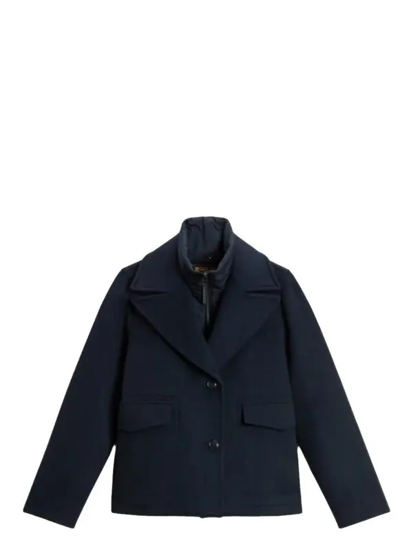 Woolrich Melton Button-fastening Jacket - Black