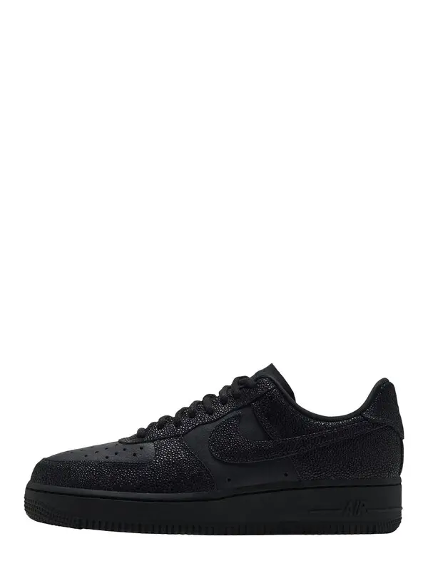 Nike Force 1 '07 Se Shagreen 'black Anthracite - Black/anthracite/black