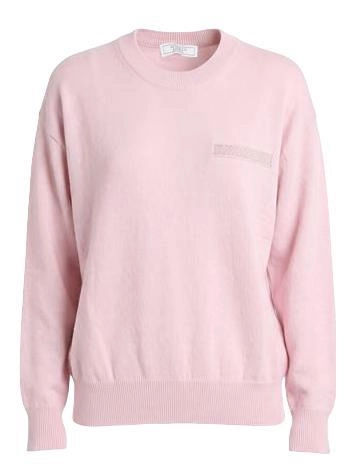 Peserico Sweater Size Virgin Wool, Silk, Cashmere - Light Pink