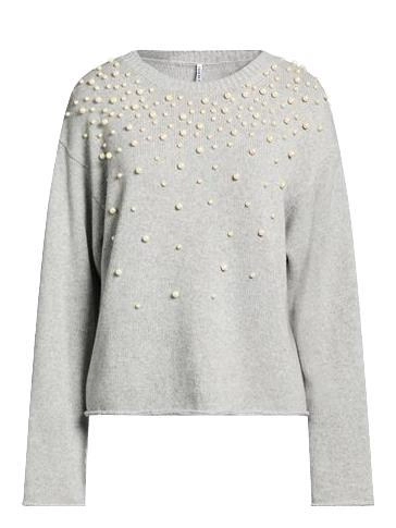 Liviana Conti Sweater Light Size Cashmere, Polyamide - Grey