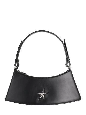 MUGLER Shoulder Bag Leather - Black