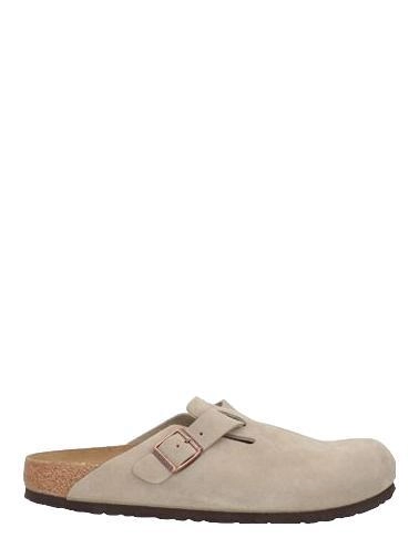 BIRKENSTOCK Boston Mules & Clogs Size Leather - Grey