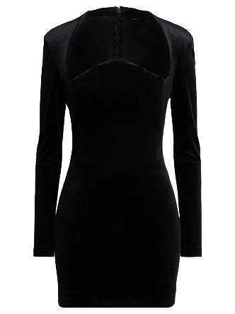 MUGLER Mini Dress Size Polyester, Elastane - Black
