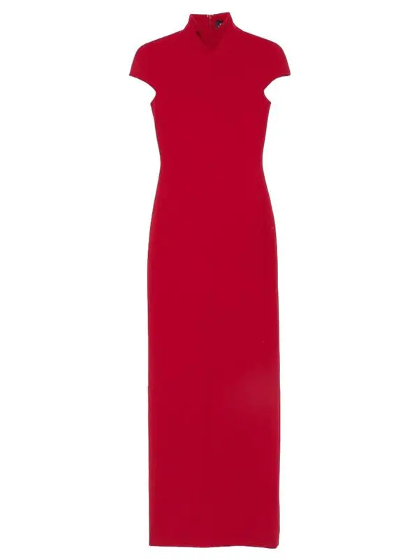 Solace London Lang Maxi Dress - Red