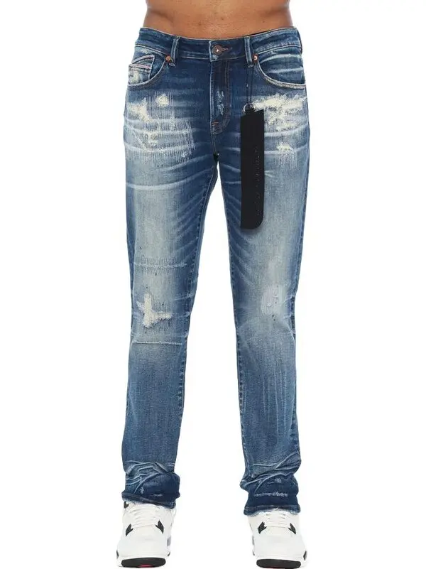 CULT OF INDIVIDUALITY Rocker Slim Straight Leg Jeans - Spruce