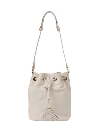 Andre Assous Bella Bucket Bag - Bone