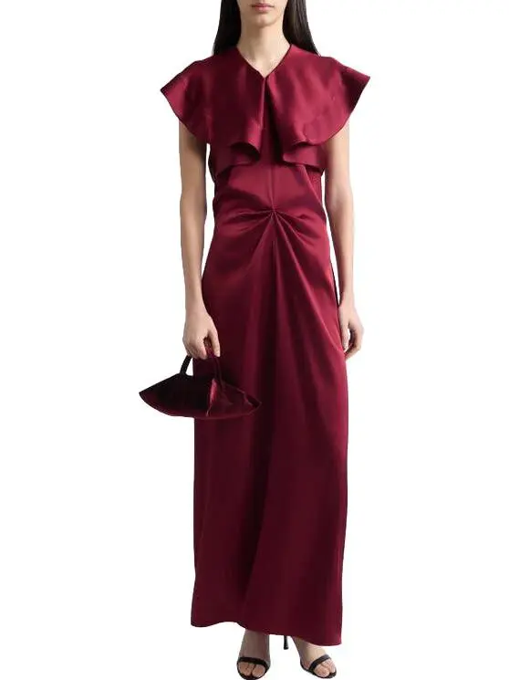 Altuzarra Alix Maxi Dress - Grenache