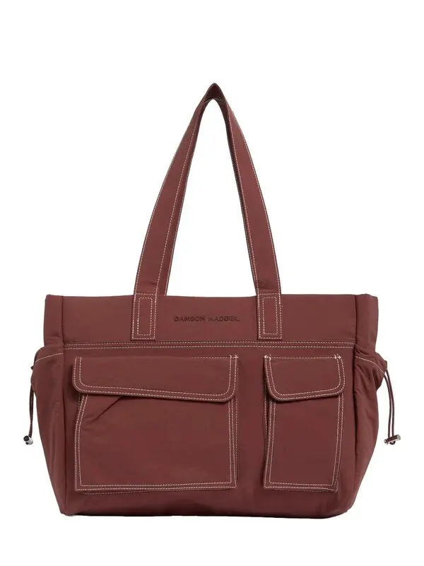 DAMSON MADDER Eliza Techy Tote Bag - Choc