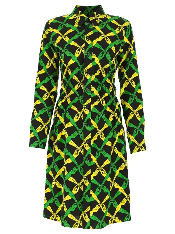 Bottega Veneta Viscose Mini Dress - Printed