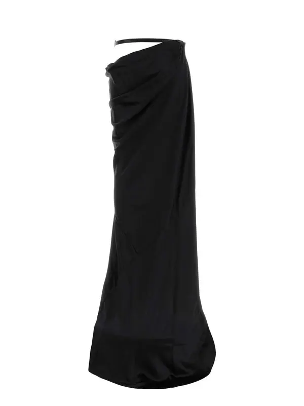 TOM FORD Satin Mini Skirt - Black