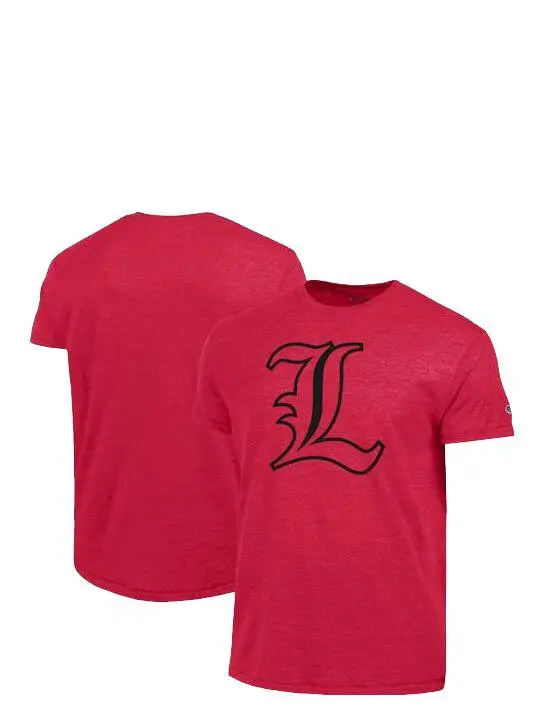 Champion Louisville Cardinals Vintage Triumph Tri-blend T-shirt - Red