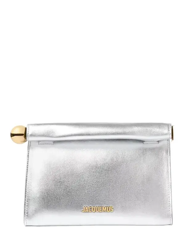 Jacquemus The Rond Carré Bag - Silver