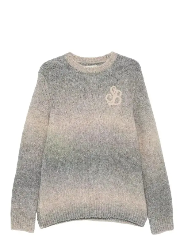 MC2 SAINT BARTH Dusk Embroidered Sweater - Grey