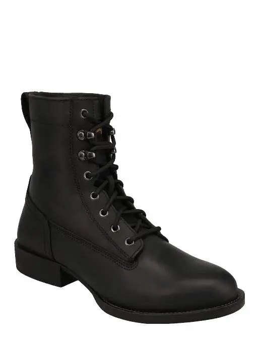 Wrangler Fargo Round Toe Western Boot - Black