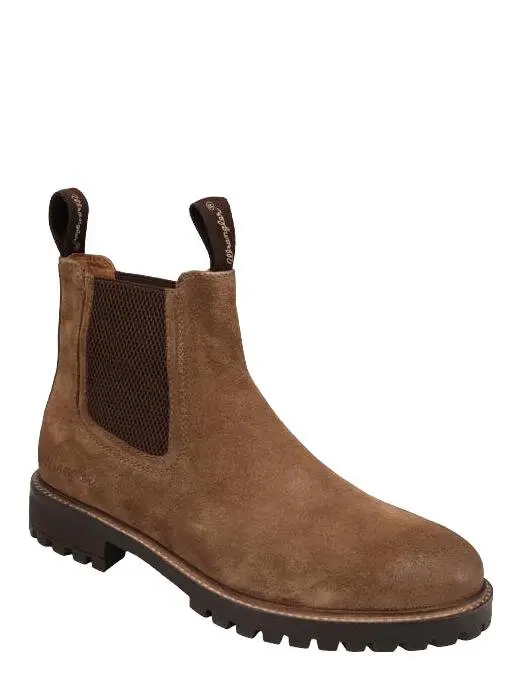 Wrangler Jaxon Round Toe Chelsea Boot - Chestnut