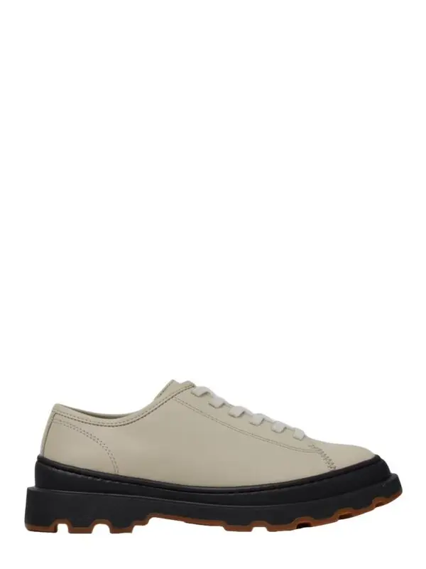 Camper Brutus Lace-up Leather Sneakers - Gray