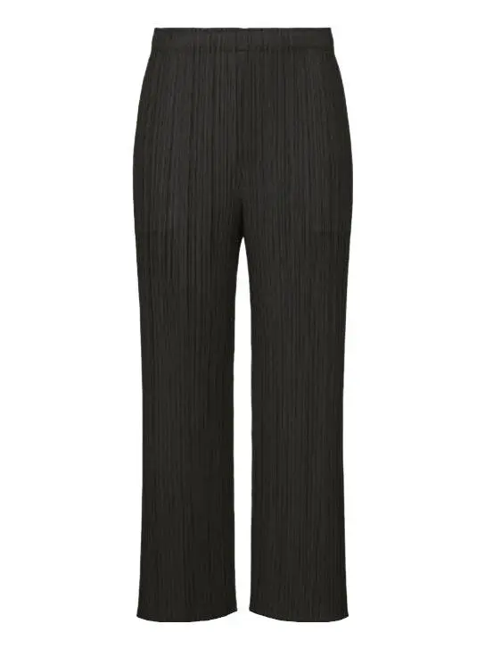 Issey Miyake Pleated Trousers - Gray