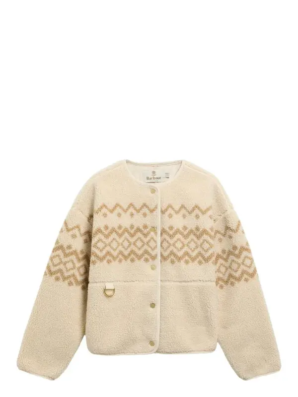 Barbour Ferrisdale Fair Isle Fleece - Ivory Multi