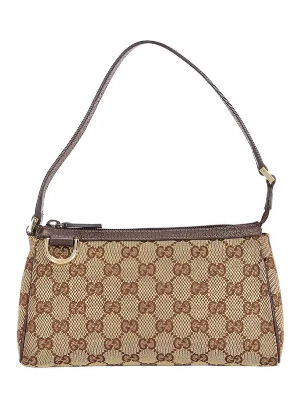 Gucci Abbey Pochette Shoulder Bag - Brown