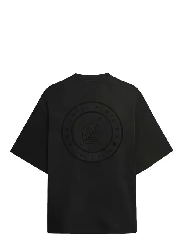 SWEET PANTS Logo-patch T-shirt - Black